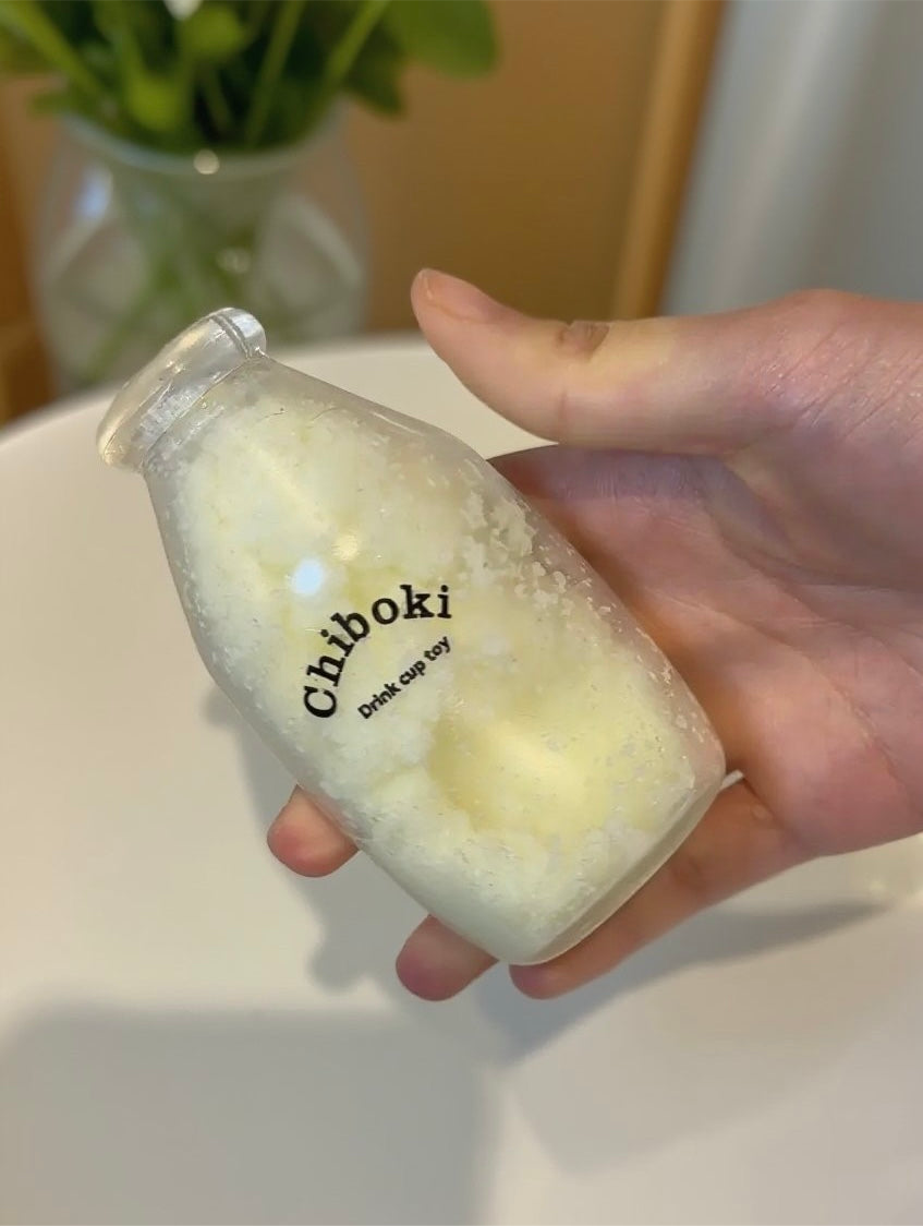 Slushy Milk Squishy Sensory Bottle Fidget Toy – MellowSquish