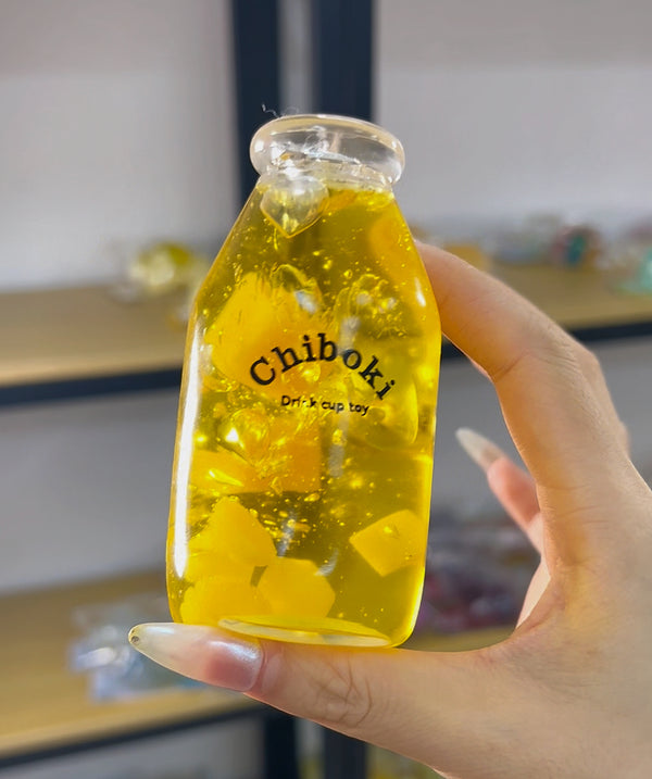 Mango Squishy Bottle Fidget Toy – MellowSquish